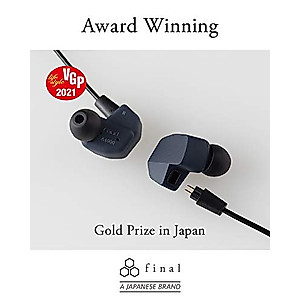 Final A4000 in-Ear Wired Noise Isolating High Precision Clear and Transparent Sound Earphones