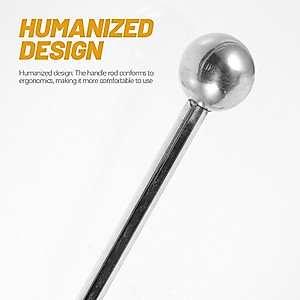 Holibanna Recliner Handle Rod Reclining Chair Tie Rod Equipment Salon Recliner Accessories Handle Portable Handles Chaise Longue Folding Chair Supplies Barber Chair Metal