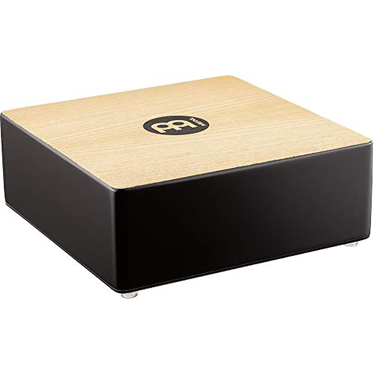 Meinl Percussion Pickup Cajon Snare with Electronics for Amp or PA System, Includes Standard Brushes — NOT Made in China — American White Ash/MDF, 2-Year Warranty (TMPPCS)