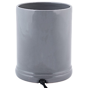Elanze Designs God Bless This Home with Love Grey Stoneware Electric Jar Candle Warmer