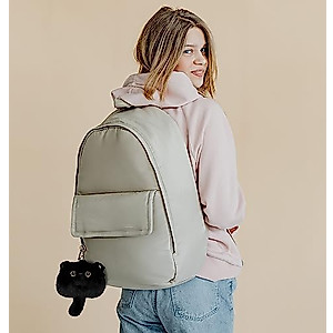 HUIJUFU Cute Black Cat Plush Keychain - Cat Coin Purse for Women