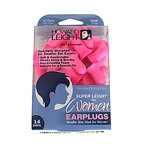 Howard Leight Women Earplugs Pink 14 Pr