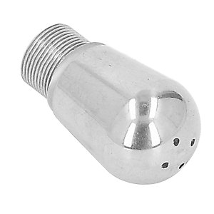 Steam Nozzle Tip Spout Stainless Steel Coffee Maker Steam Nozzle Tip 4 Hole Milk Foam Spout Replacement for Breville 8 Series Coffee Machine
