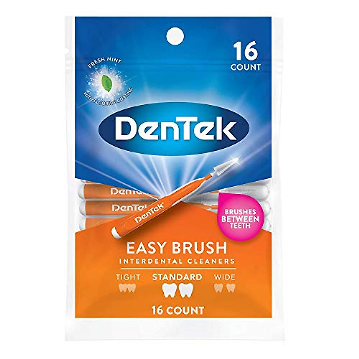 DenTek Easy Brush - 16 ct - 2 pk