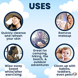 Clean Skin Club XL Premium Face Wipes, 40% Larger Than Normal Wipes, Extra Moist Makeup Removing Towelettes, 30 Count, Facial Cleansing Cloth, Fragrance Free, No Alcohol or Chemicals