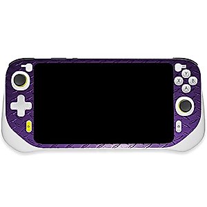 MightySkins Skin Compatible with Logitech G Cloud Gaming Handheld - Purple Diamond Plate | Protective, Durable, and Unique Vinyl Decal wrap Cover | Easy to Apply | Made in The USA