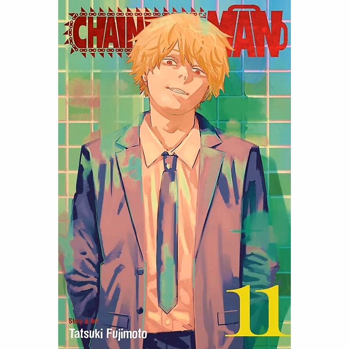 Chainsaw Man Collection 13 book set volumes 1-11 and Tatsuki Fujimoto Before Chainsaw Man: 17-21 and 22-26 by Tatsuki Fujimoto and Kokuyo limited edition notebook