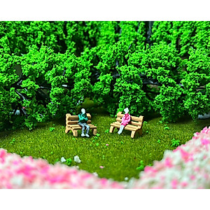 DS. DISTINCTIVE STYLE Unpainted Figures 1:100 Scale 100 Pieces Assorted Poses Miniature People for Architectural Layout Project Bonsai Decor