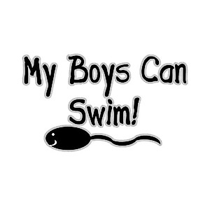 CafePress My Boys Can Swim! Mug Ceramic Coffee Mug, Tea Cup 11 oz