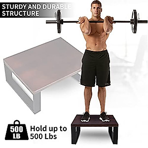 biukpci Step Stool for Adult Kids Toddler Wooden Step Stool for Kitchen Bathroom Bedroom（Self-Assembly）