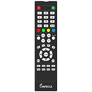 Impecca 24-Inch LED HD TV, 720p, Frameless TV, Remote Control Included, Built-in HDMI/USB/AV in/Optical Ports