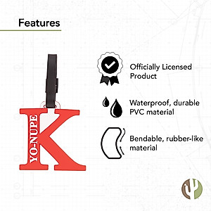 Desert Cactus Kappa Alpha Psi Luggage Tag PVC Yo-Nupe KAP Divine 9 Officially Licensed