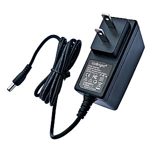 UpBright AC to 9V DC Adapter Compatible with Bench Scales 9.0V 500mA 0.1A-1A Power Supply Cord Charger 120V to 9VDC 100mA 1000mA 5.5mm x 2.1mm Tip Center Positive 9 V Universal Class 2 Transformer PSU