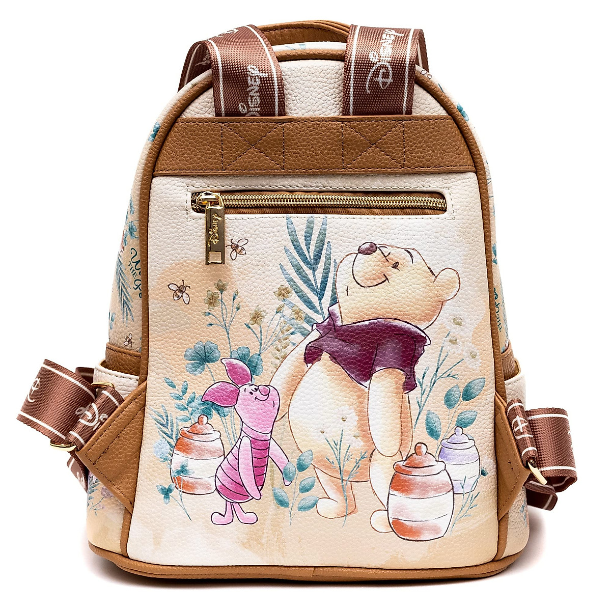 Wondapop Winnie the Pooh 11" Vegan Leather Fashion Mini Backpack