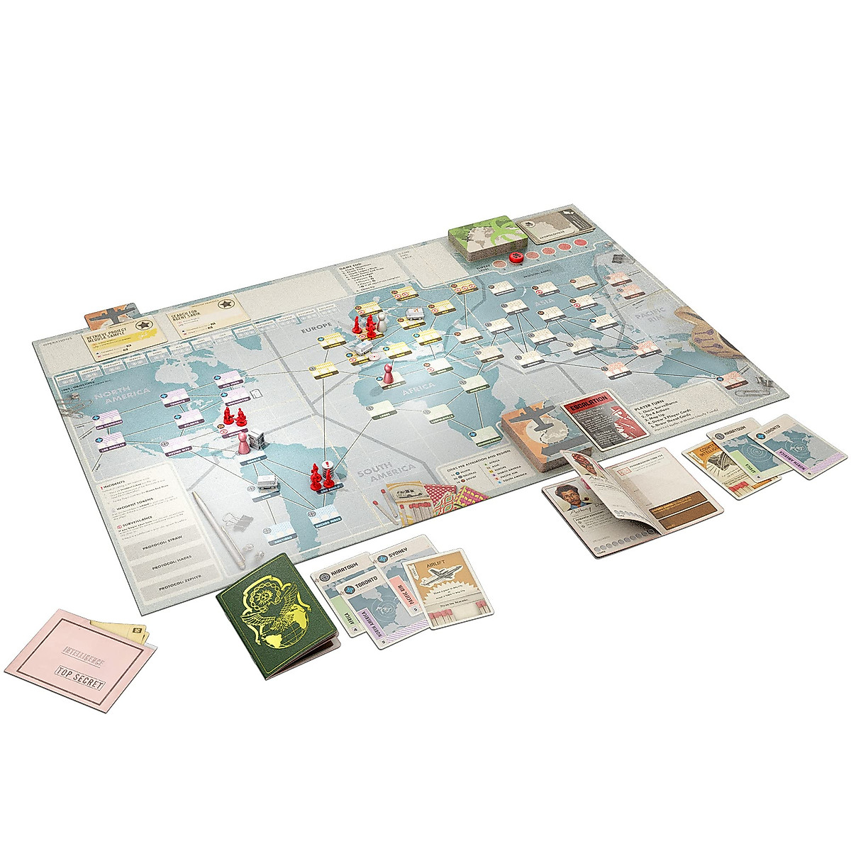 Pandemic Legacy Season 0 Board Game | Board Game for Adults and Family | Cooperative Board Game | Ages 14+ | 2 to 4 Players | Average Playtime 60 Minutes | Made by Z-Man Games