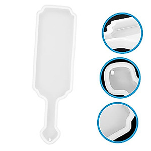 Didiseaon Paddle Mold Resin Molds Silicone Molds for Resin Decorative Trays Epoxy Tray Molds Beer Flight Paddle Silicone Plate Paddle Shaped Tray Mold Silicone Paddle Shaped Tray Mold Epoxy