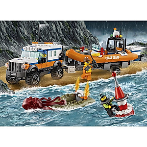 LEGO City Coast Guard 4 x 4 Response Unit 60165 Building Kit (347 Piece)