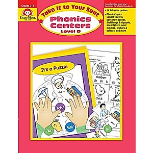 Take It to Your Seat Phonics Centers, Grades 2-3