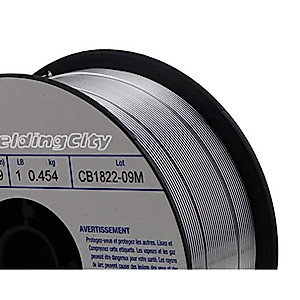 WeldingCity 5 Rolls of ER4043 Aluminum MIG Welding Wire 1-Lb Spool 0.035" (0.9mm) | Pack of 5