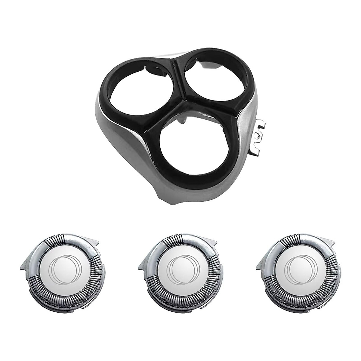 Replacement Complete Head Assembly for Philips Norelco AT750, AT751, AT752, AT753, AT790, AT810, AT811, AT814, AT815, AT890, AT893, PT710, PT715, PT725, PT730, PT734, PT735, PT860, PT861