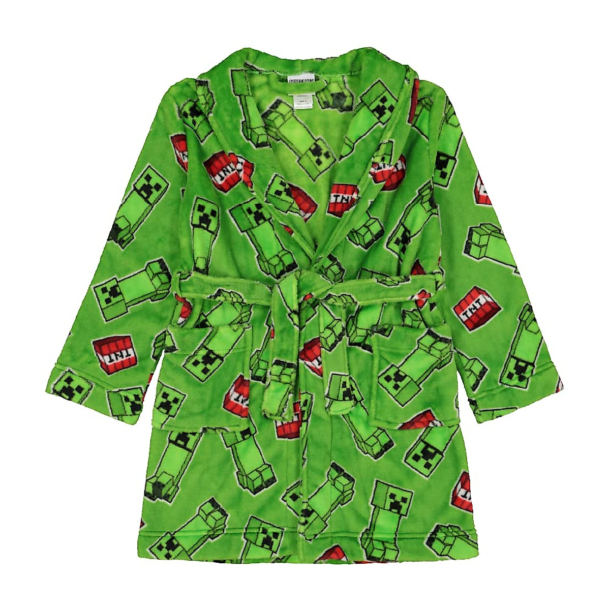 Minecraft Boys' Bathrobe, Creeper Explode, 8