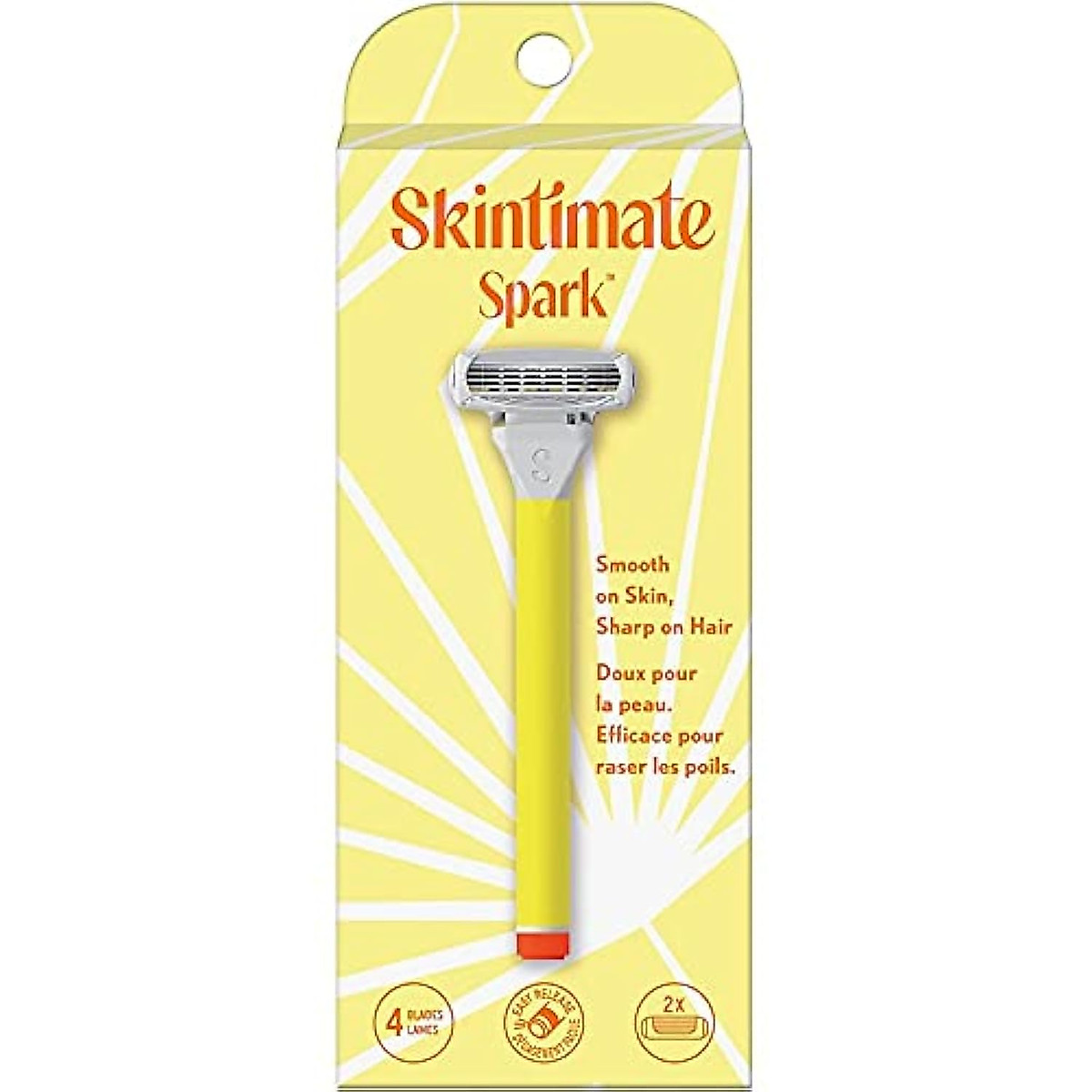 Shick New Skintimate Spark Razors