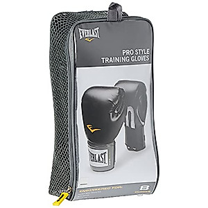 Pro Style Boxing Gloves-Black 16oz (PR)