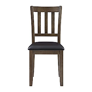 Lexicon Hedley 5-Piece Dining Set, Charcoal Brown