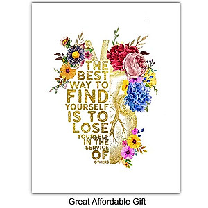 Nurse Appreciation Wall Art Poster Set - Gift for Registered Nurse Practitioner, RN, LPN, RNA, Nursing Student Graduation - Home, Hospital, Clinic or Medical Office Decor, Decoration - 8x10 Unframed