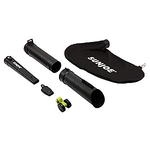 Sun Joe SBJ605E 14-Amp (up to 250 MPH) 3-In-1 Electric Blower/Vacuum/Mulcher, Green