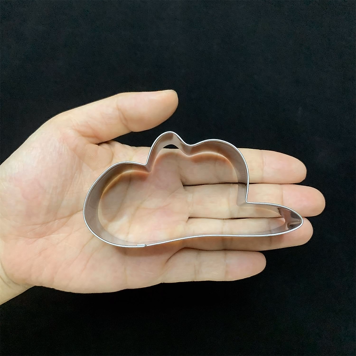 LUBTOSMN Cowboy Cowgirl Cookie Cutter Set-2 Piece-Cowboy Cowgirl Boot and Hat-Diswasher Safe-Cookie Cutters Shapes for Baby Shower Birthday Baking