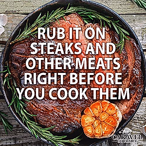 Smoked Bacon Salt - Bacon Seasoning Great for Cooking or as a Finishing Salt - Alderwood Smoked Fine Sea Salt - 4 oz. Stackable Jar - Caravel Gourmet Salt