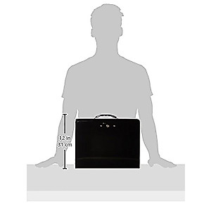 Master Lock File Box with Lock, Large Locking File Box for Documents, Steel Lock Box with Keys, 7148D