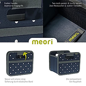 meori Foldable Mini Box | Marine Blue Dots Bundle