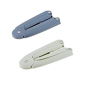 WALNUT Travel Portable Folding Hanger Multi-Functional Travel Hanger Camping Travel Clothing Drying Cloth Hangers Storage (Color : Gray)