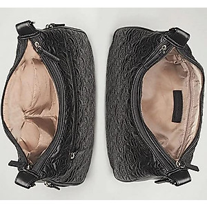 Gun Toten Mamas Embroidered Lambskin Hobo Bag, Black, One Size