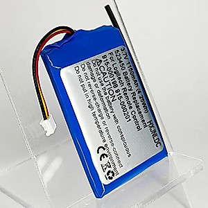 DC 3.7v 503450(523450) 1150mAh Lithium Polymer Replacement Battery for Logitech Harmony Touch,Harmony Ultimate Remote Controls 533-000083 533-000084 915-000198 915-000201