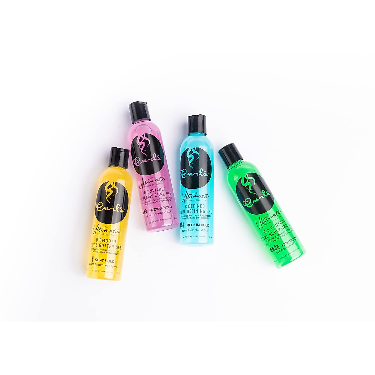 Curls The Ultimate Styling Collection B N Control Curl Sculpting Gel (Firm Hold), 8 Ounces,GREEN