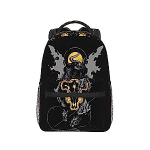 KEWRJFWA Anime Black Clover Backpack Cartoon Bag Lightweight Canvas Couple Backpacks Unisex Office Travel Backpack