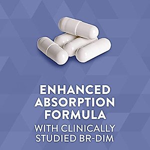 Nature's Way DIM-Plus Supplement, Diindolylmethane, 120 Capsules, (Packaging May Vary)