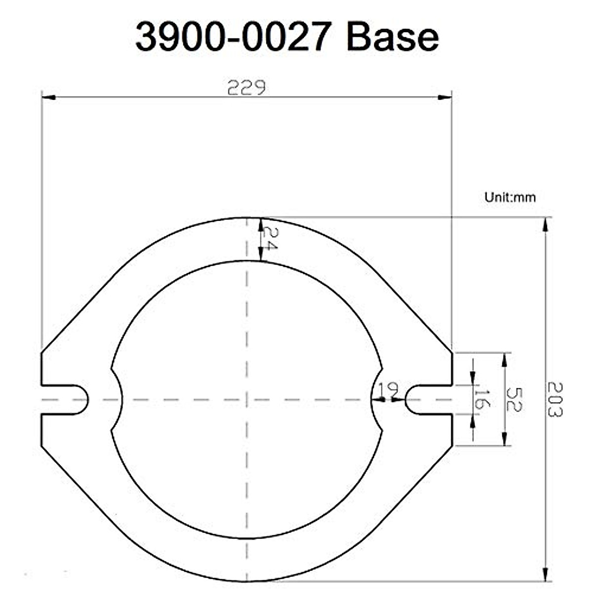 HHIP 3900-0027 5-1/2 x 12 Inch Compound Slide Table