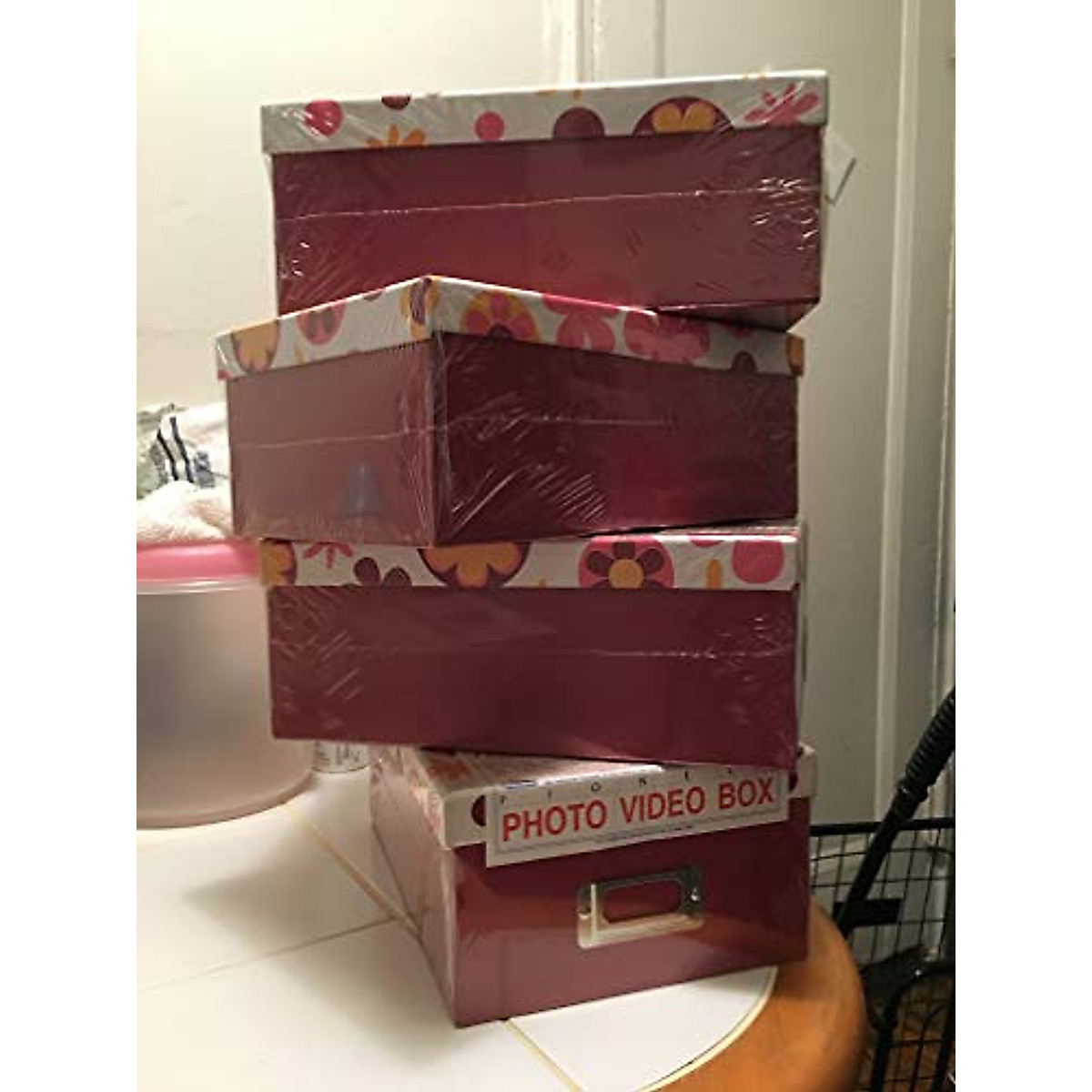 Pioneer BDC-1 Photo, CD & DVD Storage Box, Printed Designs (may vary)