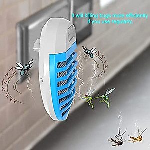 Indoor Insect Trap,Bug Zapper Indoor Plug-in Mosquito Killer Trap Zapper for Mosquito, Gnat, Moth, Fruit Flies (4 Pack)