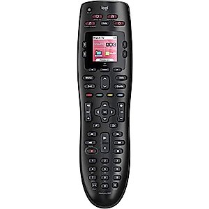 Logitech Harmony 665 Advanced Remote Control, Universal Entertainment Remote, Replaces up to 10 remotes with Guided Online Set-up and Interactive Help (Renewed)