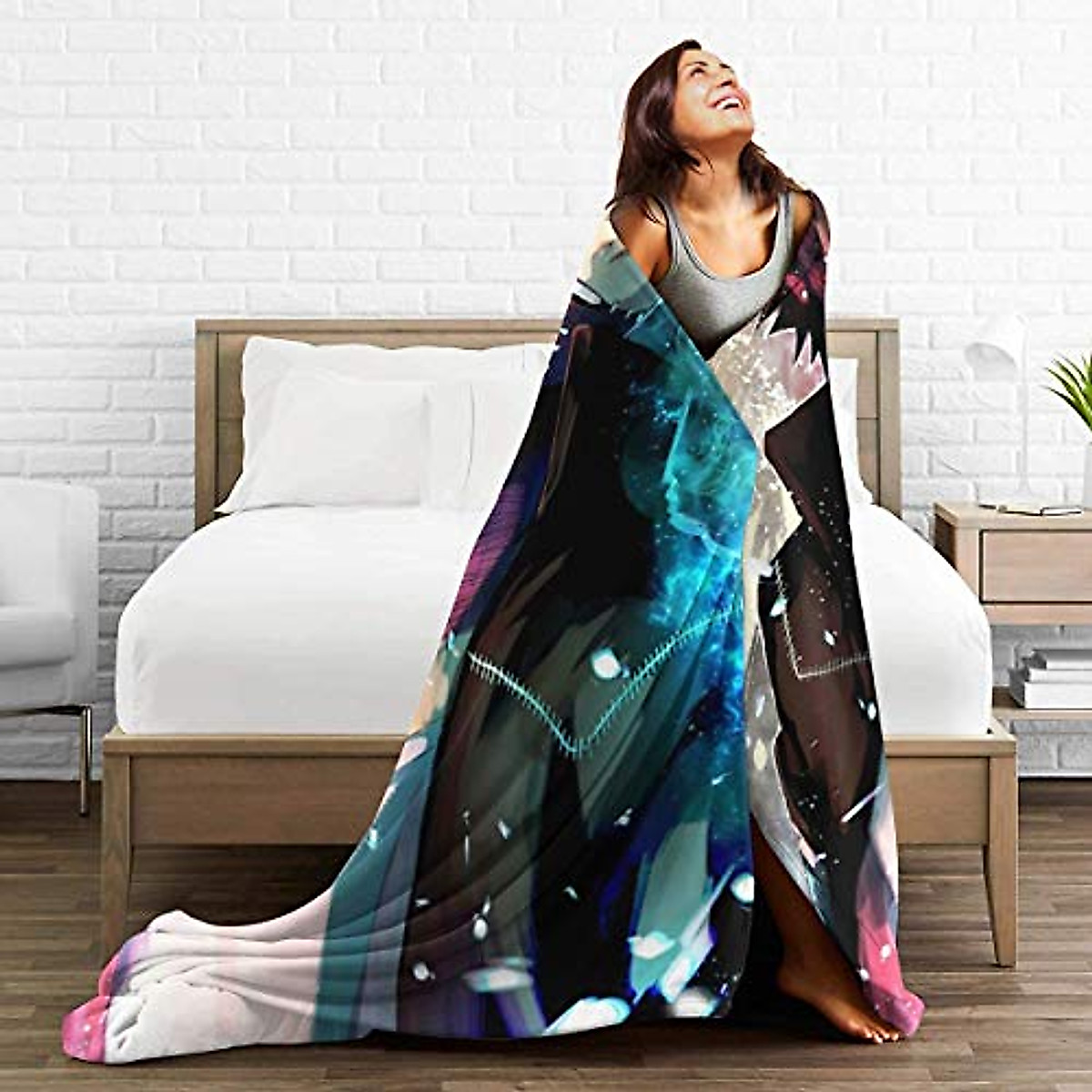 ChristieAHodge Dabi Boku Beach Blanket Ultra-Soft Micro Fleece Blanket Funny 50"x40"