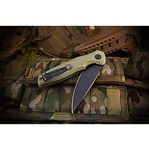 Spartan Blades Poros Liner Lock - OD Green G-10 | SFBL11GR