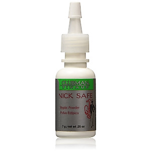 Clubman Nick Safe Styptic Powder Bottle 0.25 oz
