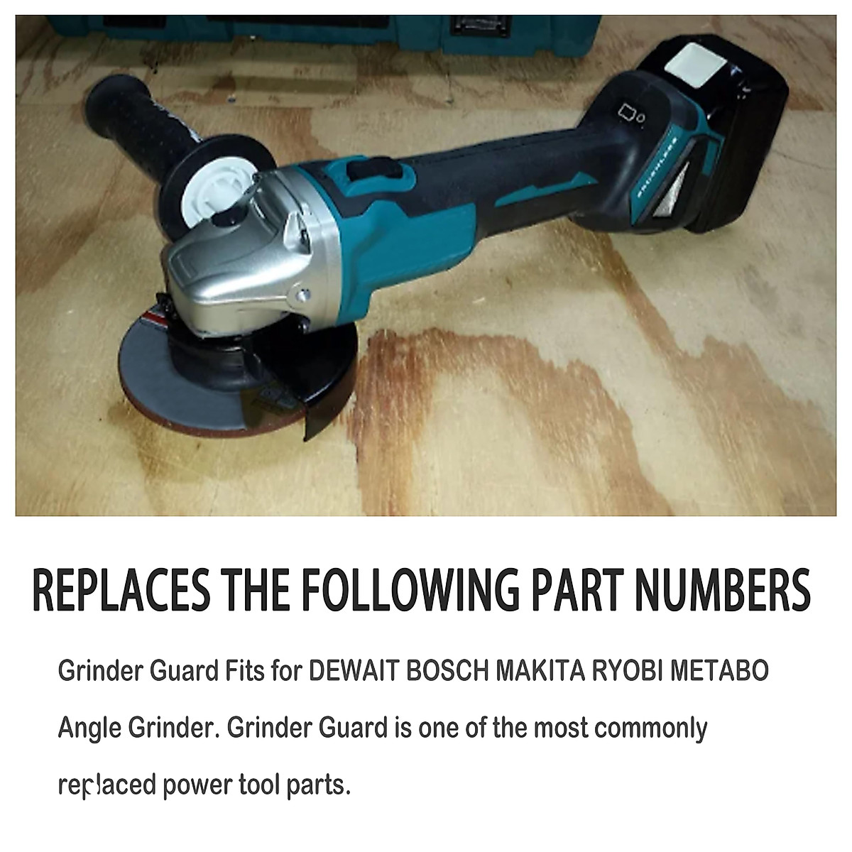 Rawolp 6 inch Grinder Guard 150mm Replacement for DEWALT D28116 D28065 D28144 BOSCH MAKITA GA6010Z GA6020 9566PC 9566CV RYOBI METABO Angle Grinder