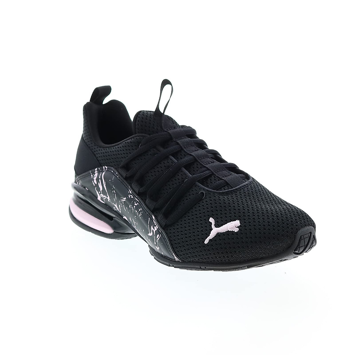 PUMA Axelion Marble Athletic Sneaker Womens Running 75 BM US Blackpink