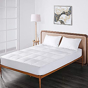 Home Elements 230 Thread Count White Goose Feather Twin Bed/Mattress Topper